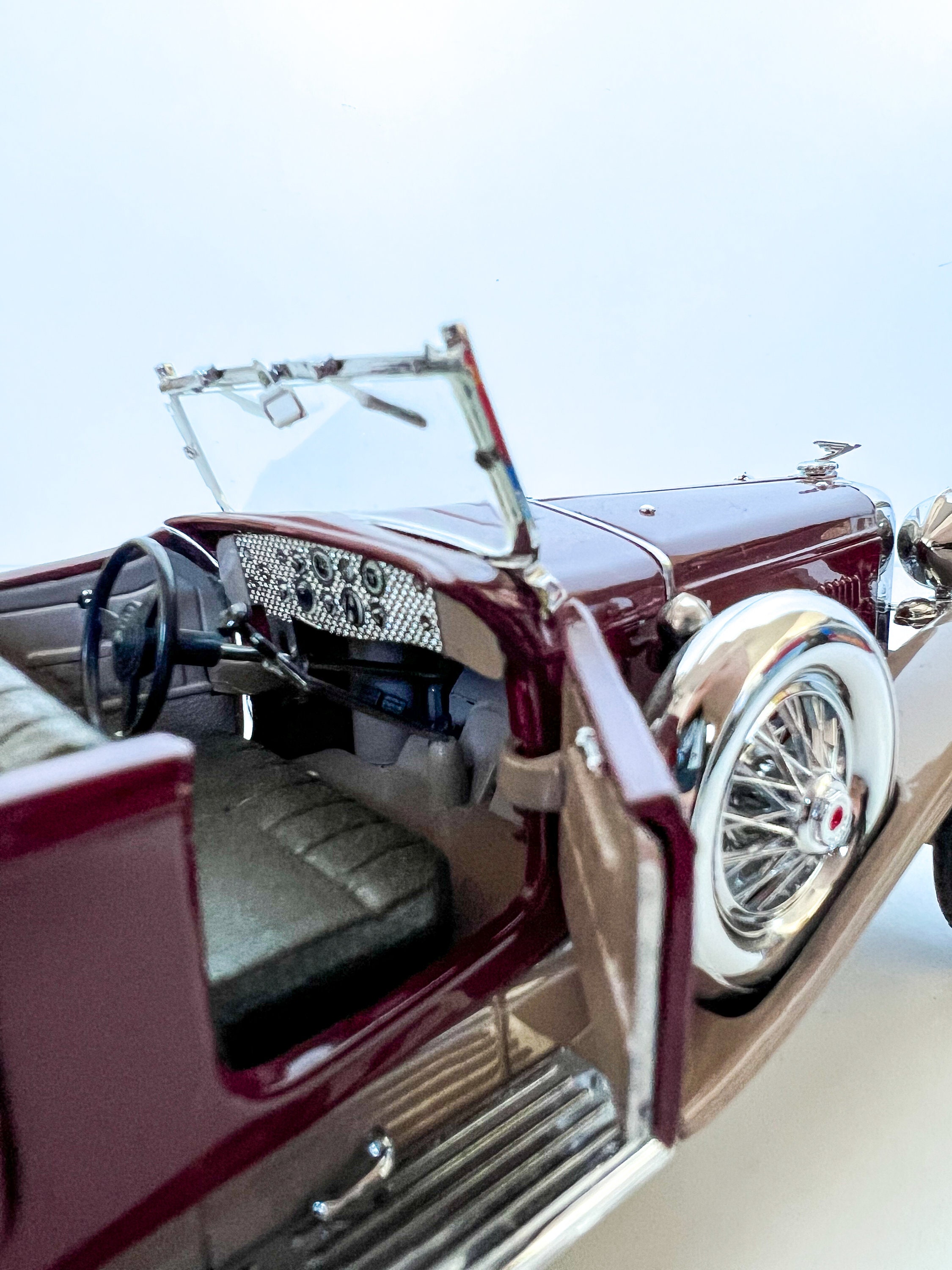 Franklin Mint Diecast Model Car 1930 Duesenberg J Derham Tourster Very ...
