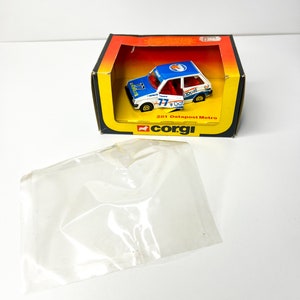 Corgi 281 Datapost Metro: Rare Diecast Model Car - Etsy