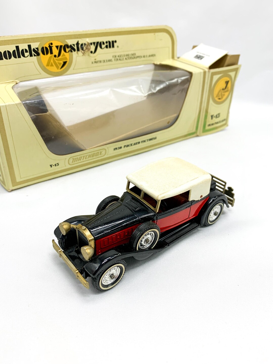 Vintage Matchbox Models of Yesterday Y-15 1930 PACKARD - Made in England 1959 - Etsy