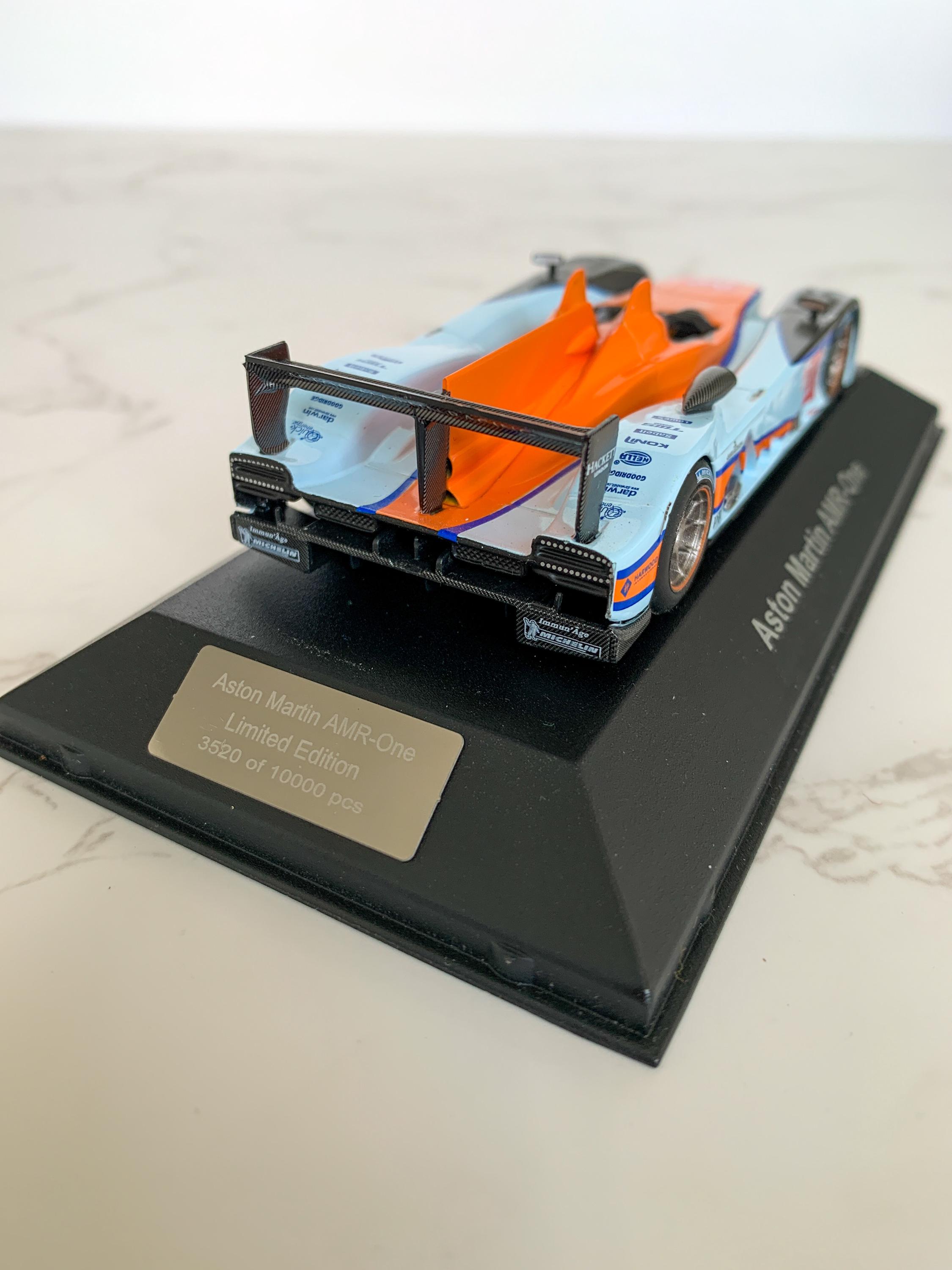 Minichamps Aston Martin AMR- One #007 Gulf Dealer- Limited Edition - Etsy