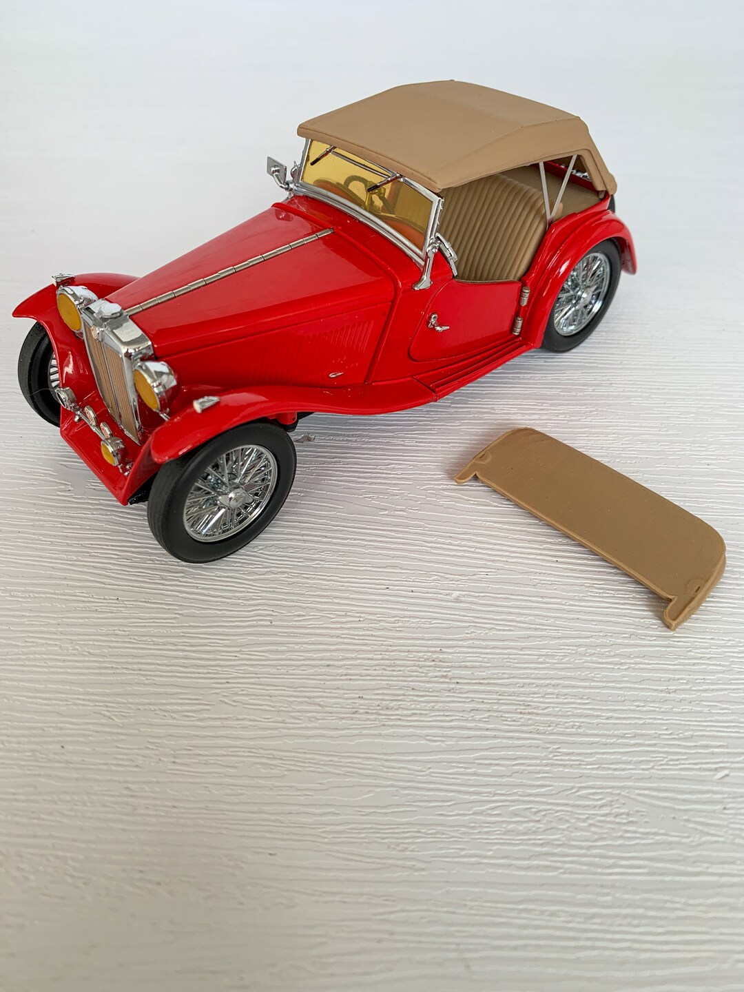Franklin Mint MG TC Roadster From 1948 , Classic Diecast Model Car ...