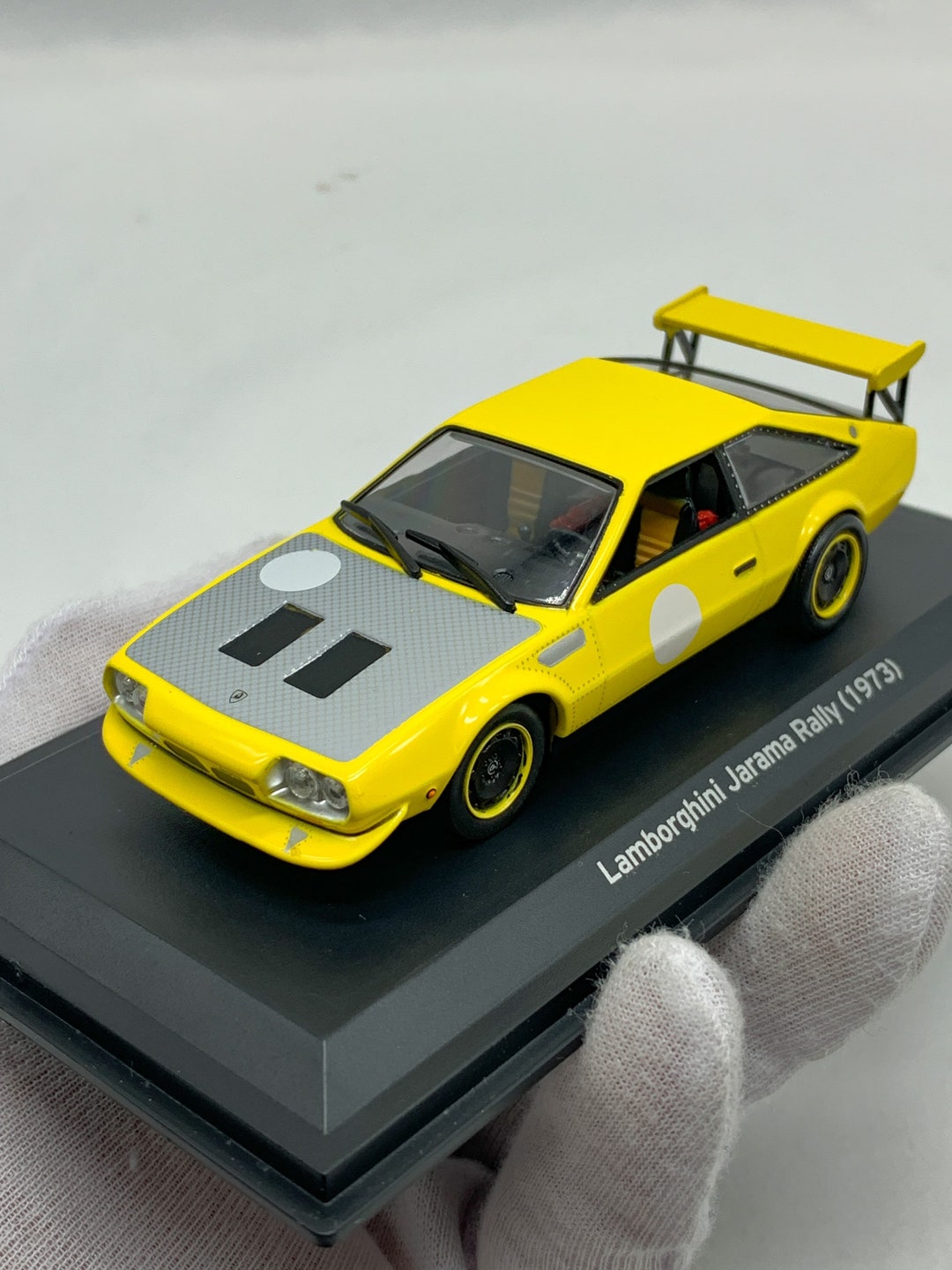 Lamborghini Jarama Rally 1971 - 1:43 Scale Diecast Model Car Yellow by ...