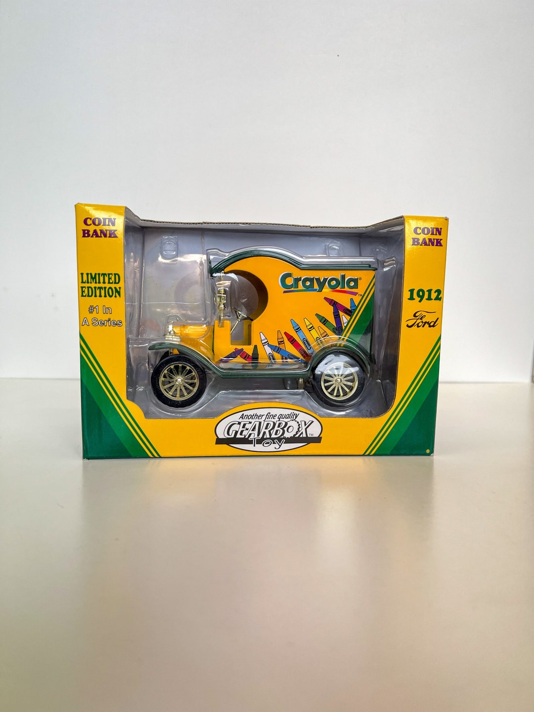 1998 Crayola 1912 Ford Van Coin Bank: Die Cast Collectors Series - Etsy