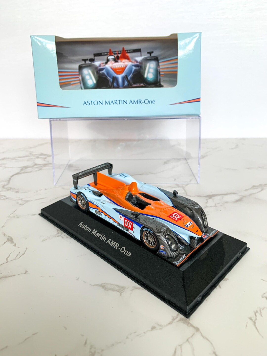 Minichamps Aston Martin AMR- One #007 Gulf Dealer- Limited Edition - Etsy