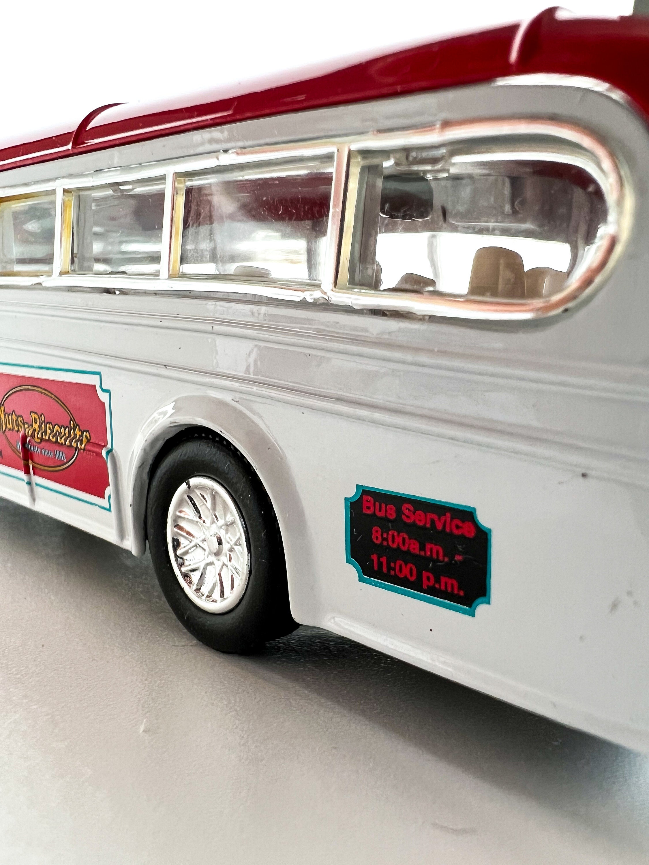 Superior Classic Bus Biscuit Bus Diecast Model Friction Drive UB - Etsy