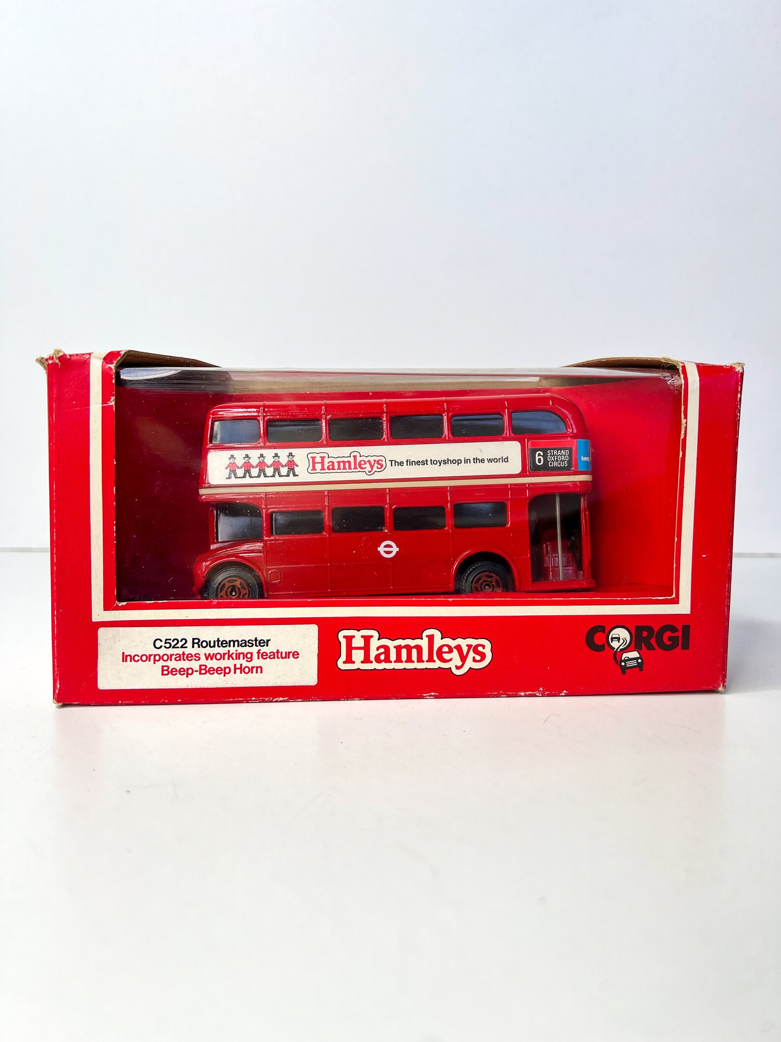 Corgi Diecast Regent Street Hamleys London Transport Double Decker Bus ...