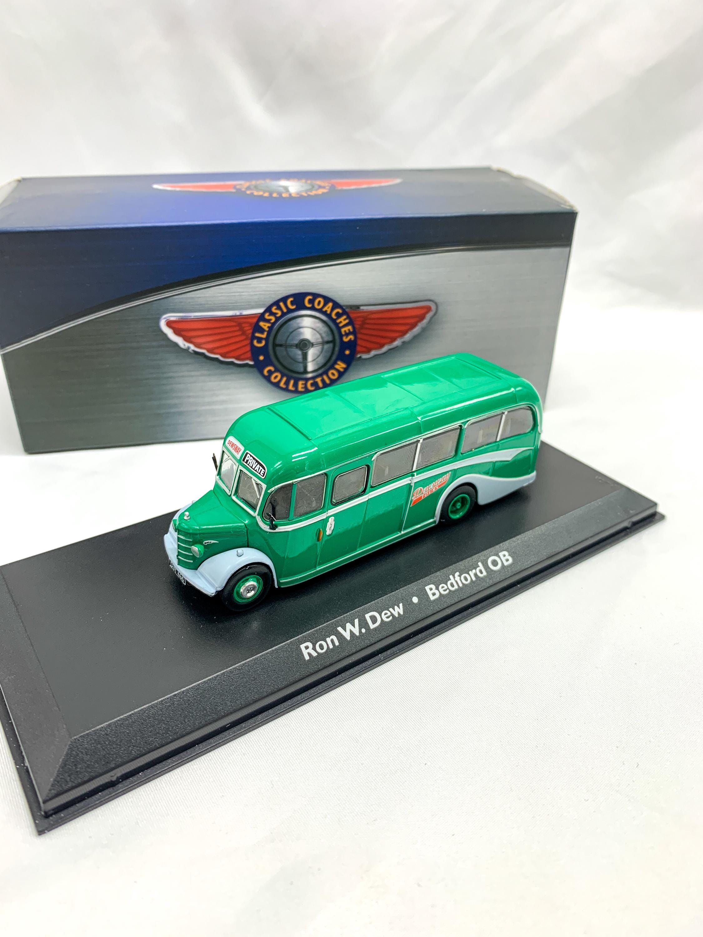 Atlas Edition 1/72 Scale Ron W. Dew , Bedford OB Bus Model - Etsy
