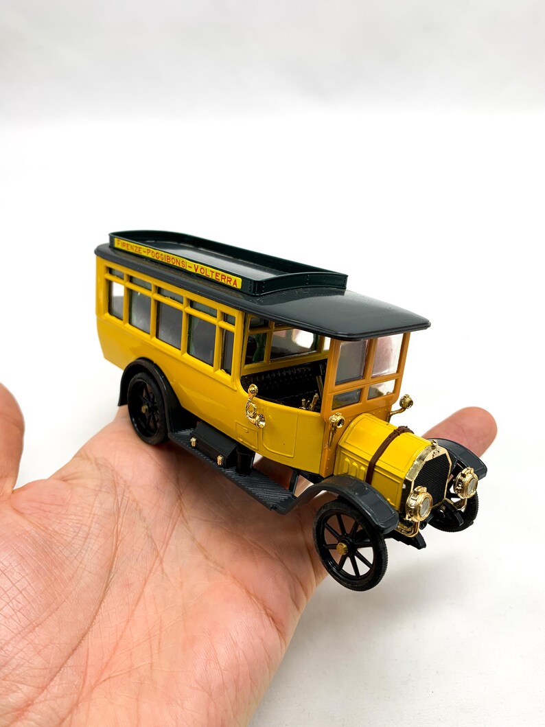 Vintage 1915 Fiat Omnibus 18 BL Model by RIO | 1:43 Scale Diecast Bus ...