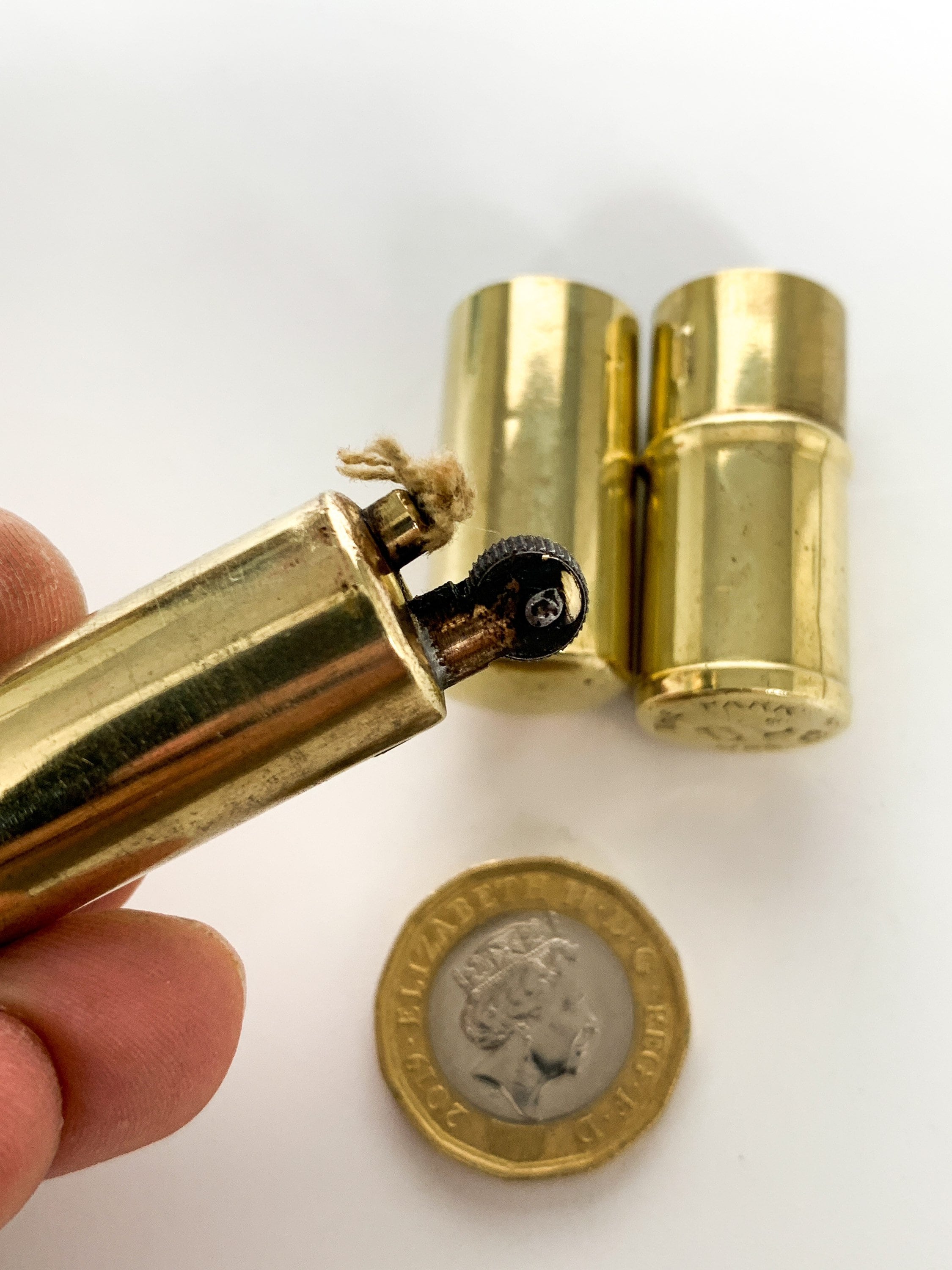 Vintage Antique WWI British BRASS Trench Cigarette Lighter ''the Parr ...