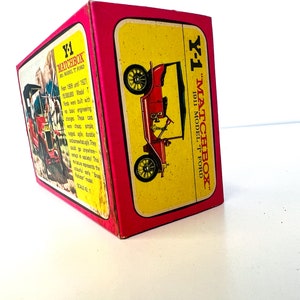 Matchbox Models of Yesteryear 1911 MODEL T FORD - Rare Small Wheel ...