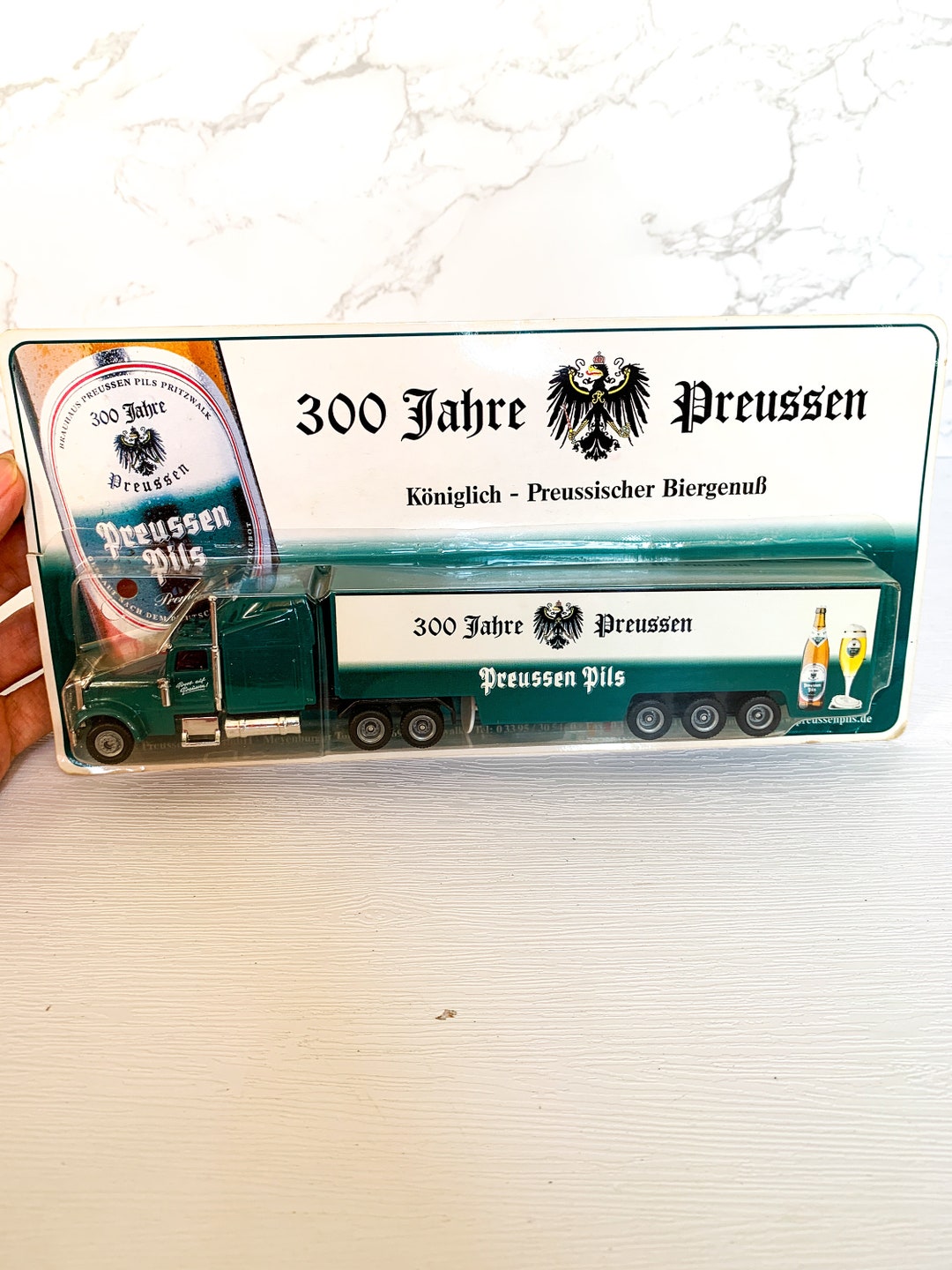 300 Jahre Preussen Pils Brauerei Truck - 1/87 Scale, Beers Truck Model ...