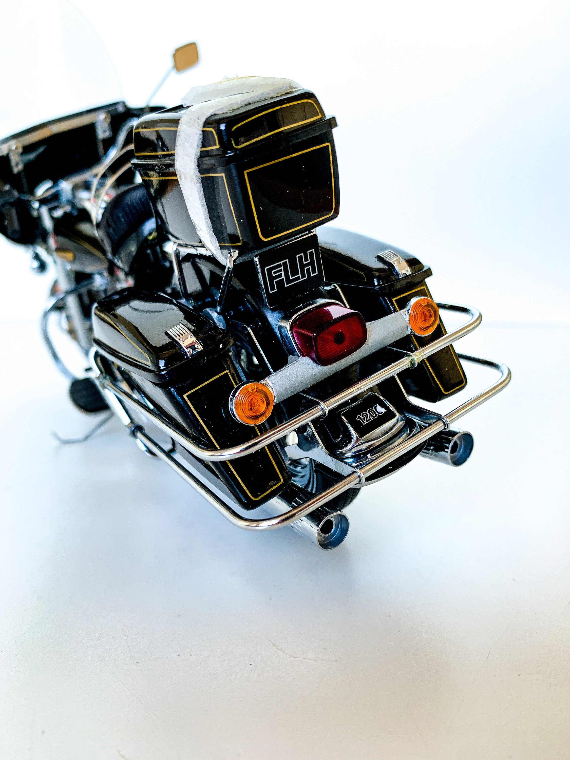 Harley Davidson Electra Glide Franklin Mint, 1:10 Vintage, Rare ...