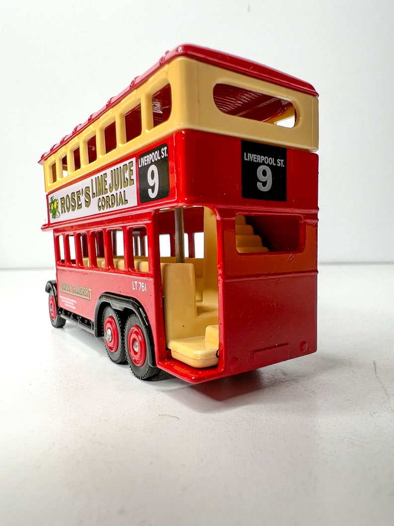 Lledo Diecast Double Decker Bus: 1931 AEC Renown, Rose's Lime Juice - Etsy