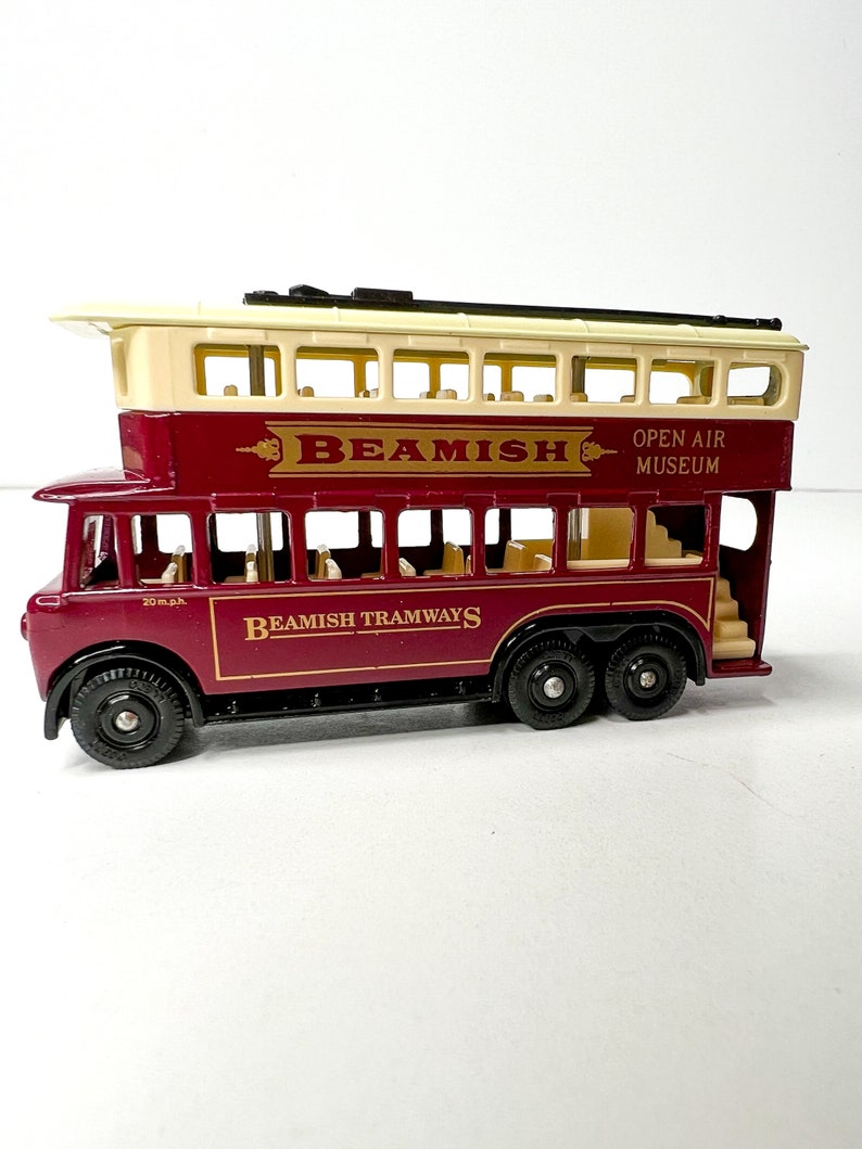 Lledo Diecast 1928 Karrier Trolley Bus - Beamish Open Air Museum - Made ...