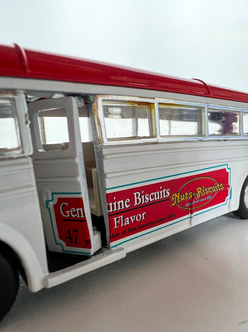 Superior Classic Bus Biscuit Bus Diecast Model Friction - Etsy
