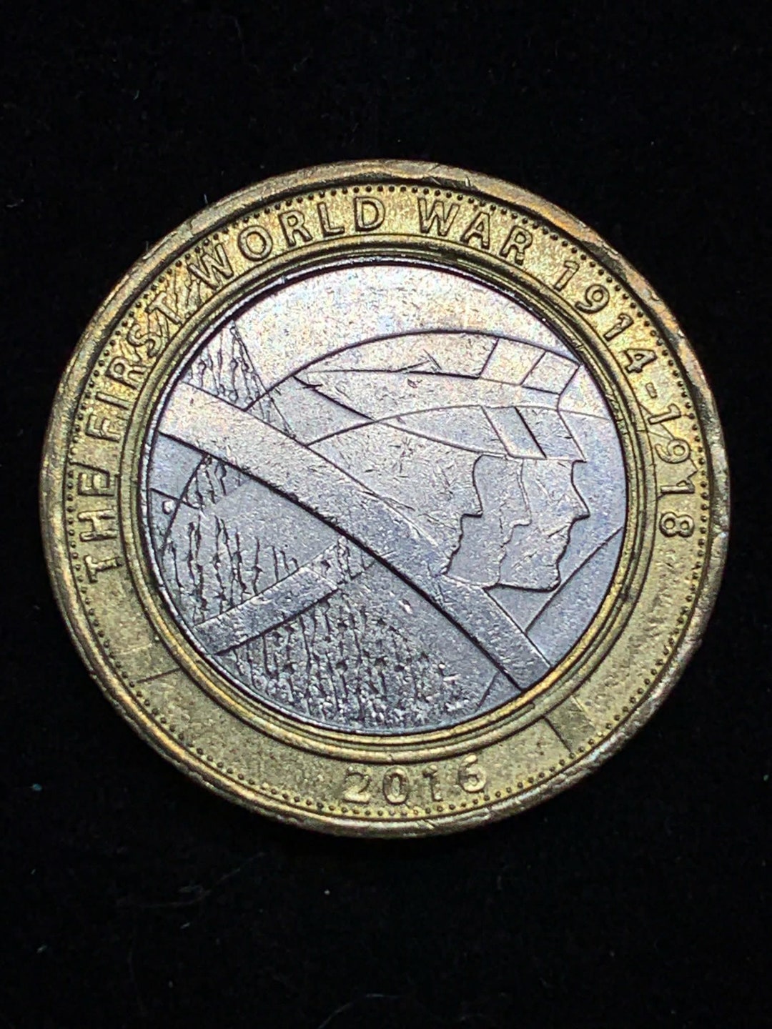 Two Pounds Coin - Etsy