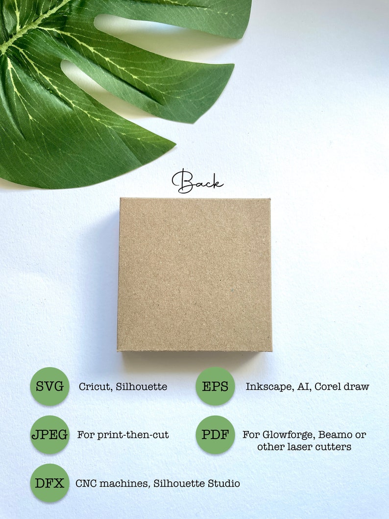 Earring Box Template Do It Yourself Display Holder Large - Etsy