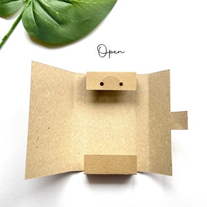 Keychain Box Template: DIY Display Holder, SVG DXF Cut File (digital ...