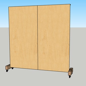 DIY Wood Backdrop Plans: 8ft Movable Plywood Wall (digital Download) - Etsy
