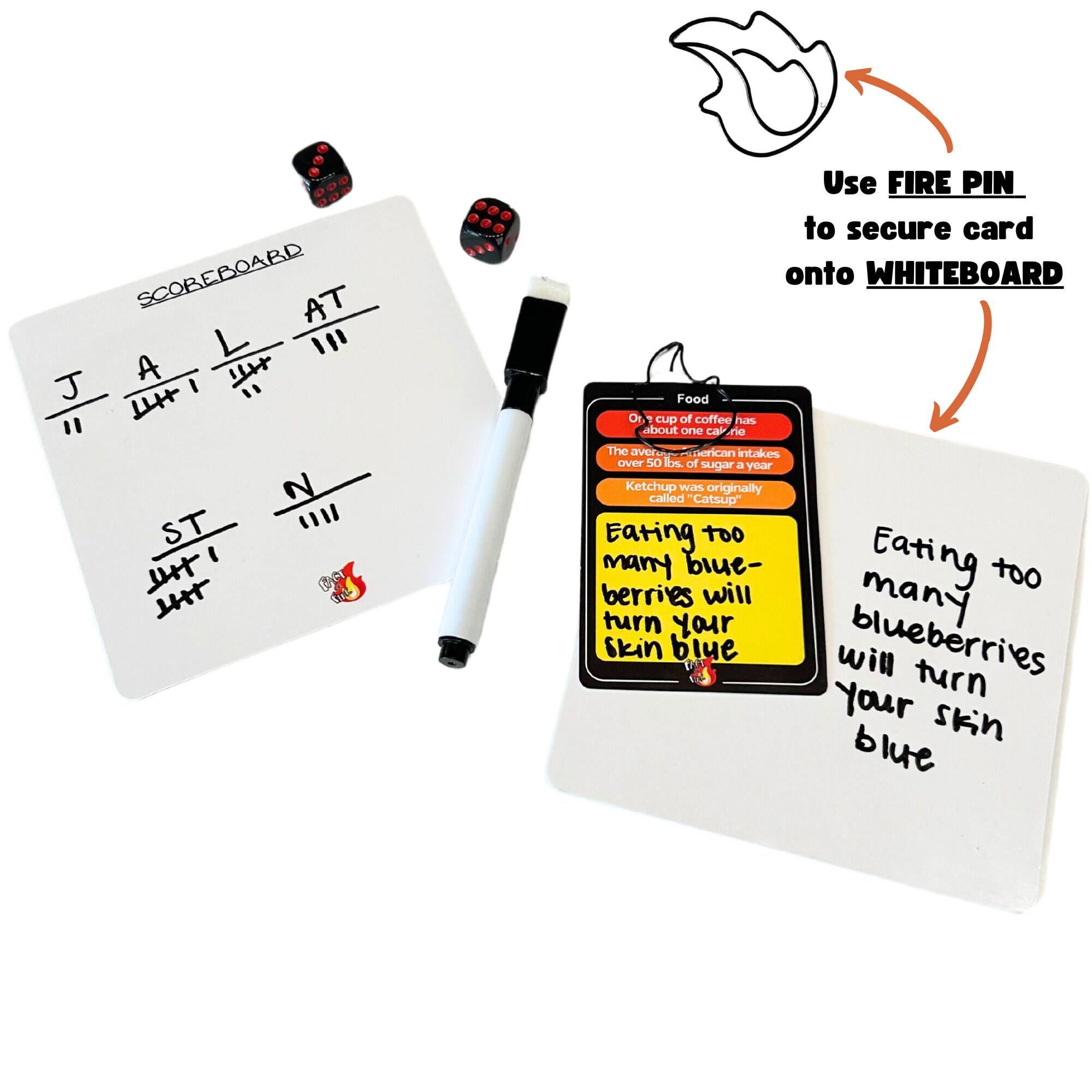 FACT or FIRE Card Game - Etsy