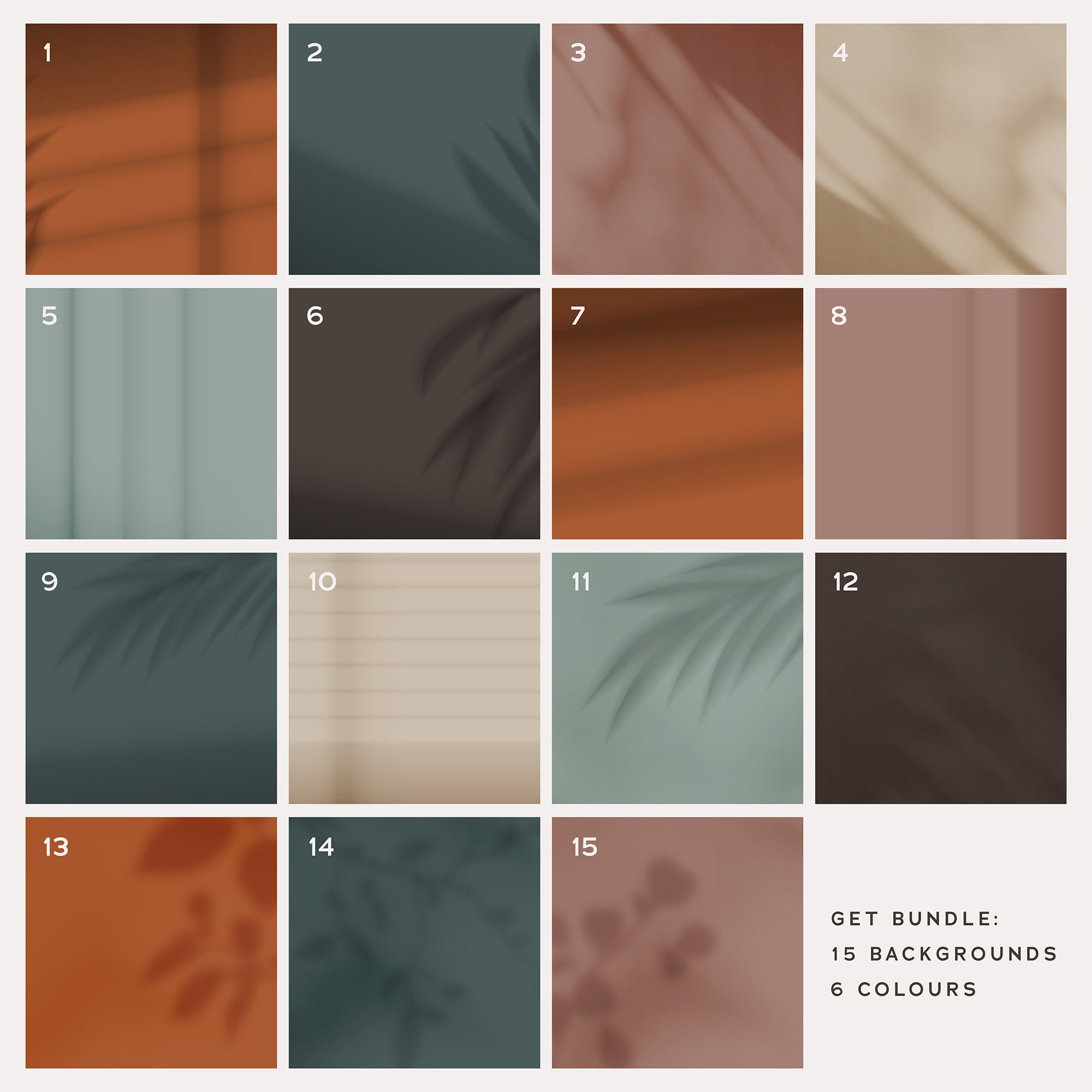 Shadow Backgrounds Showcase Your Product on Elegant Design - Etsy