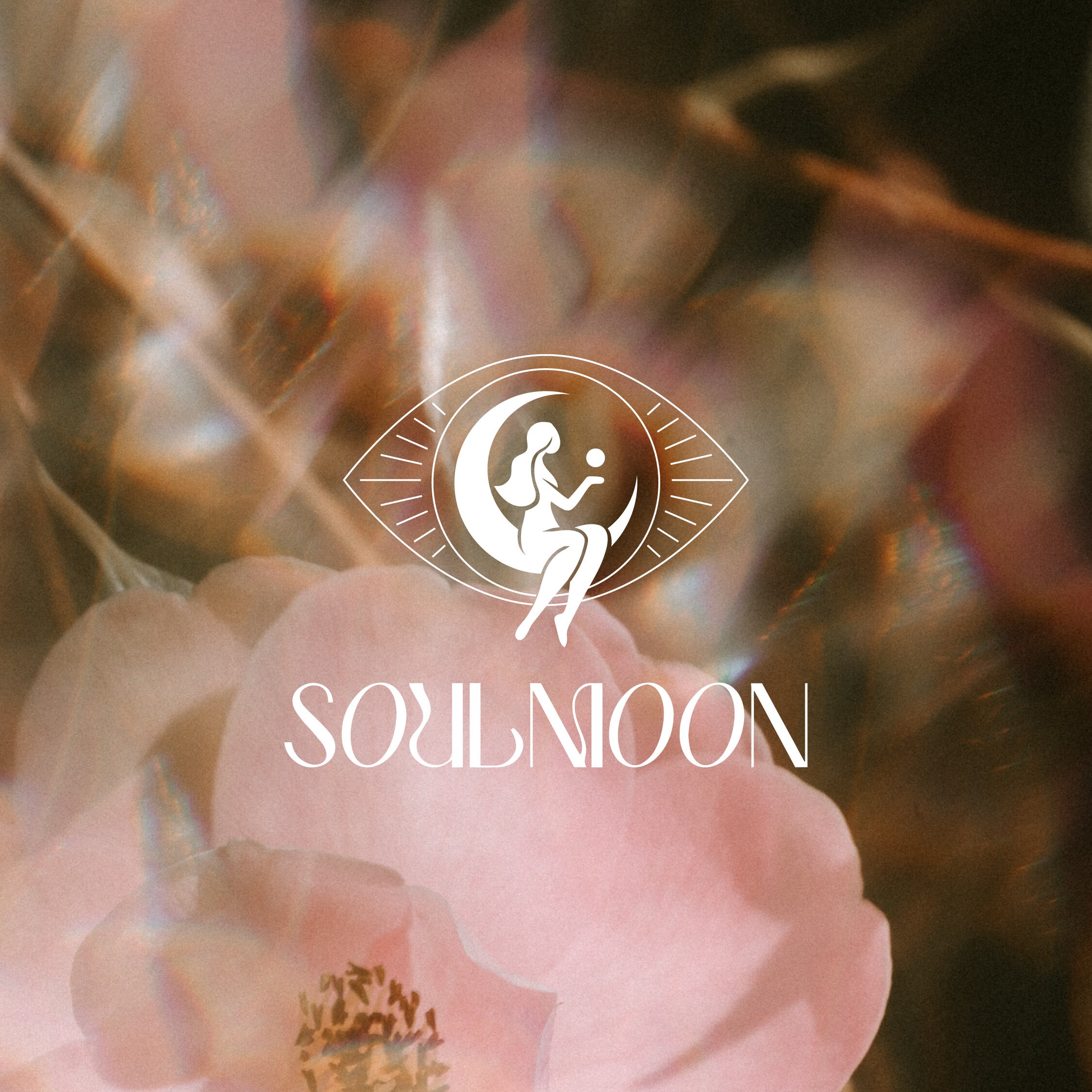 Premade Logo Elegant Magic Moon Girl Design - Etsy