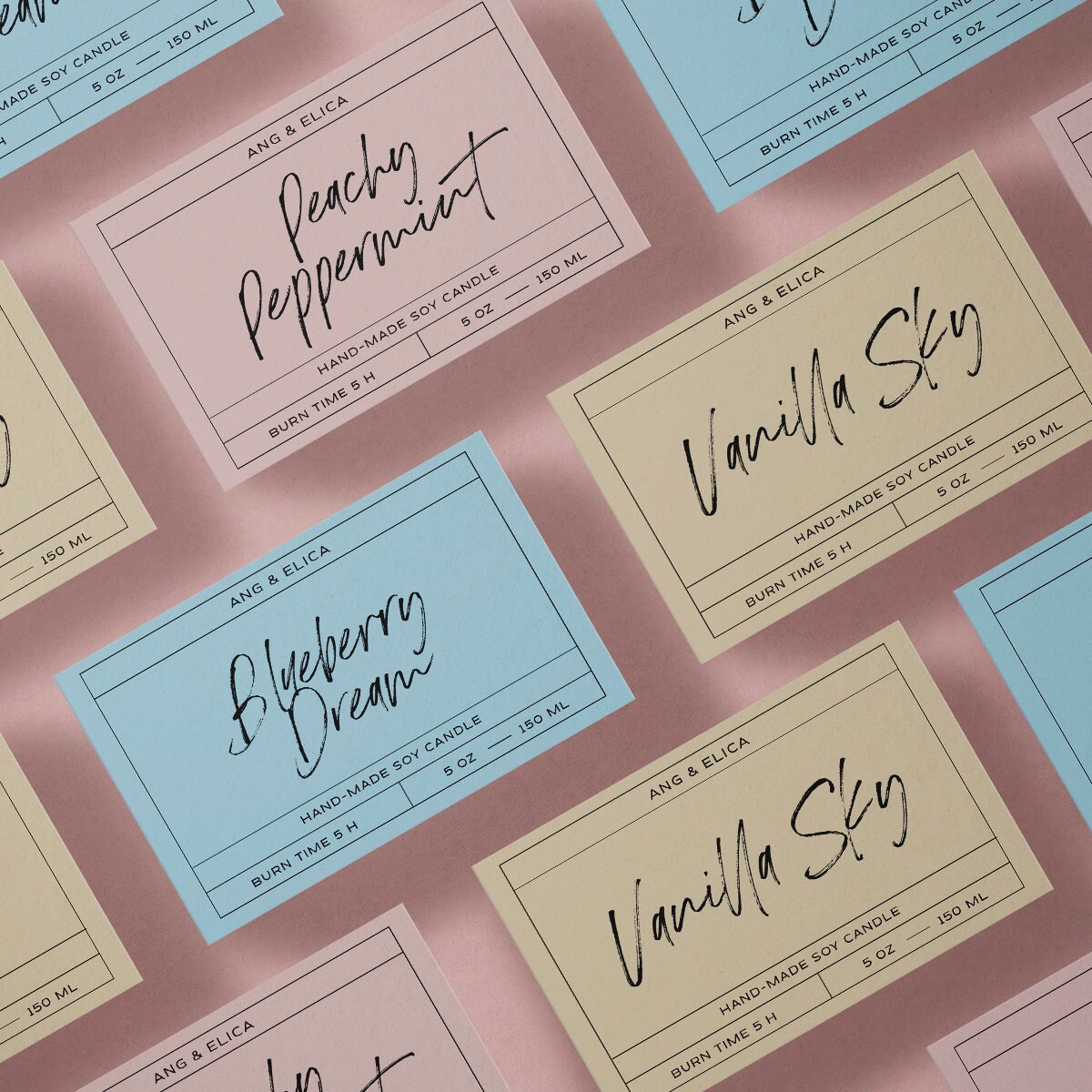 Premium Premade Modern Minimalist Label Design - Etsy
