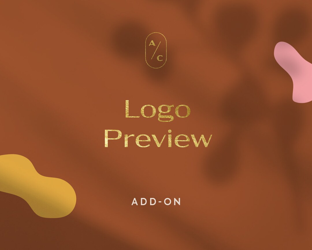 Premade Logo Preview Add-on - Etsy