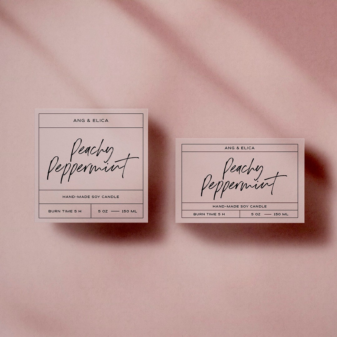 Premium Premade Modern Minimalist Label Design - Etsy