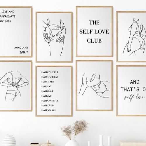 Self Love Art Self Love Print Body Positivity. Love - Etsy
