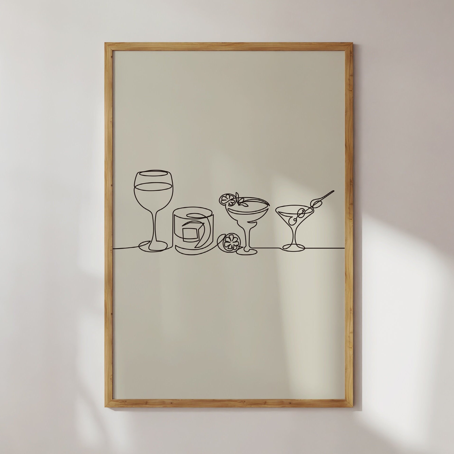 Bar Gallery Wall Art Set Bar Cart Print Bar Decor Cheers - Etsy