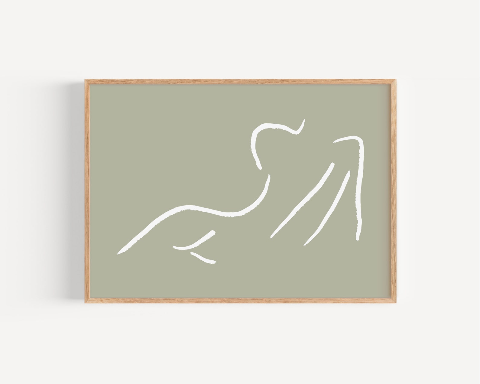 Sage Green Print Set, Gallery Wall Set, Sage Green Decor, Sage Green ...