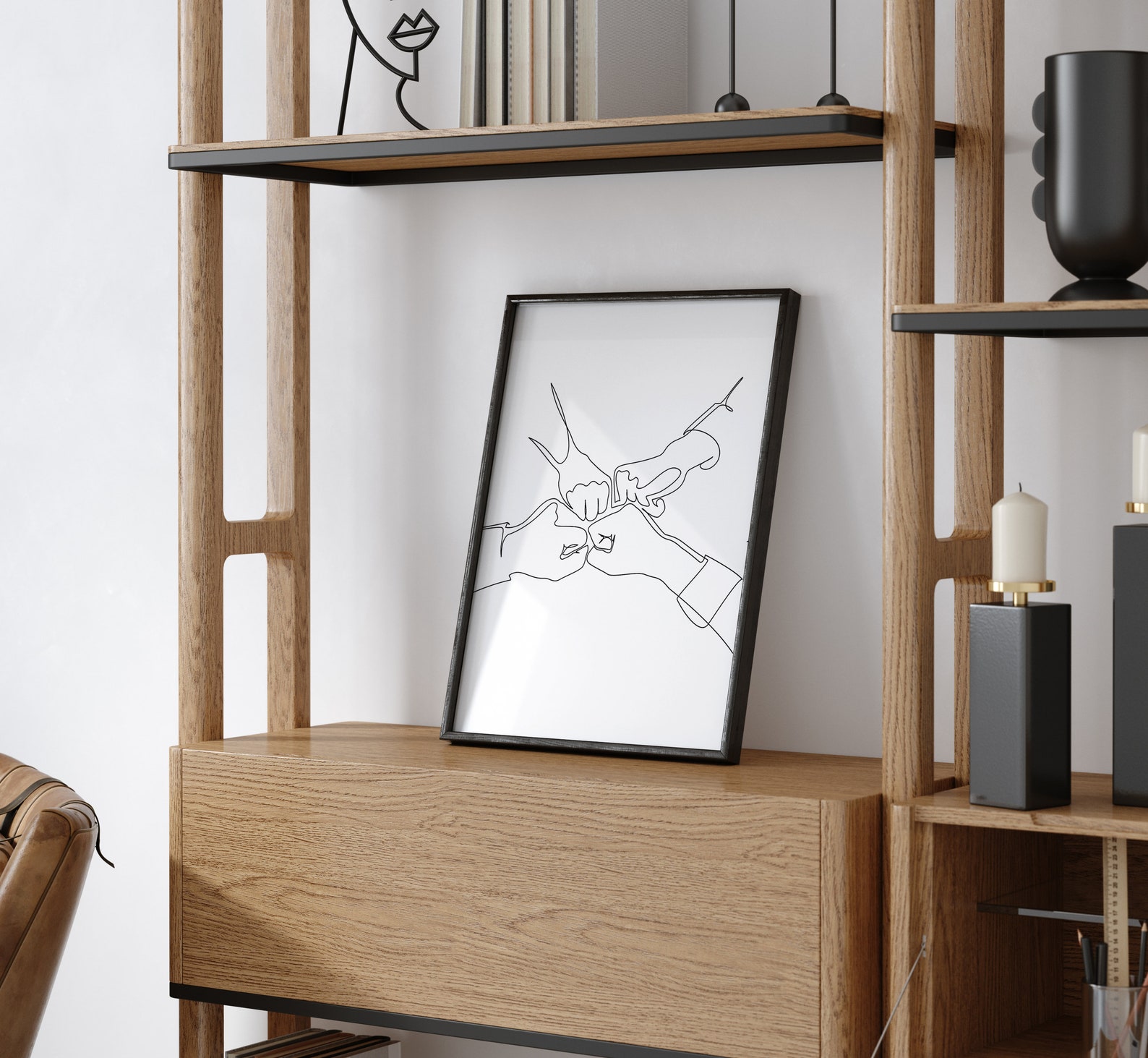 Team Office Decor, Office Gallery Wall Set of 8, Office Wall Art, Desk ...