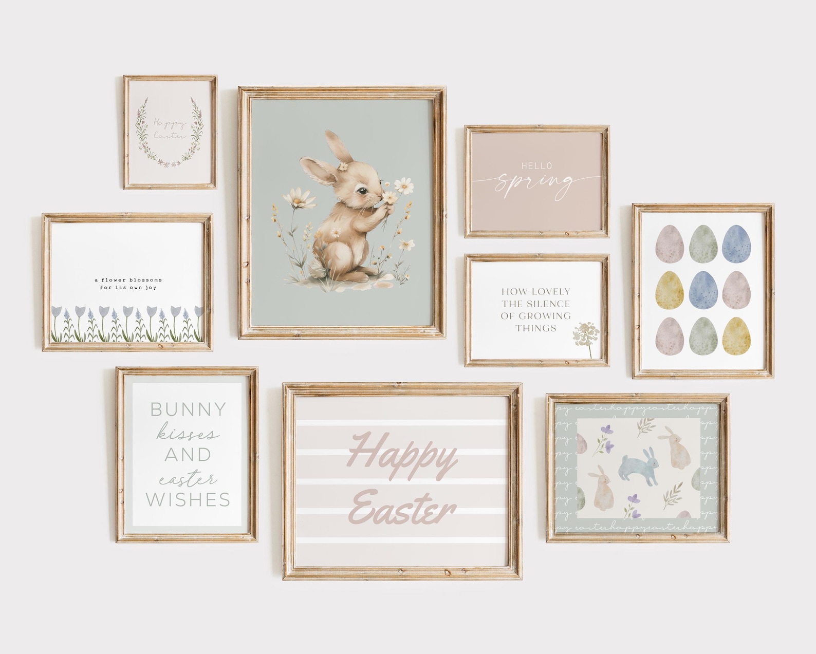 Easter Wall Art, Printable Easter Art, Easter Wall Decor, Easter ...