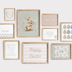 Easter Wall Art, Printable Easter Art, Easter Wall Decor, Easter ...