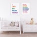 Kid Affirmations Print Playroom Poster Set of 2 Affirmations - Etsy