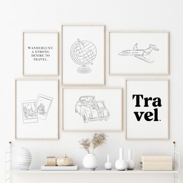 Wanderlust Wall Art - Etsy