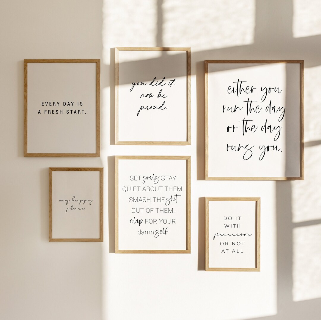 Motivational Office Decor, Modern Office Prints, Office Wall Art ...