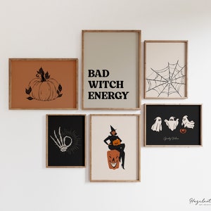 Halloween Mega Bundle Set, Halloween Gallery Wall Set,halloween ...