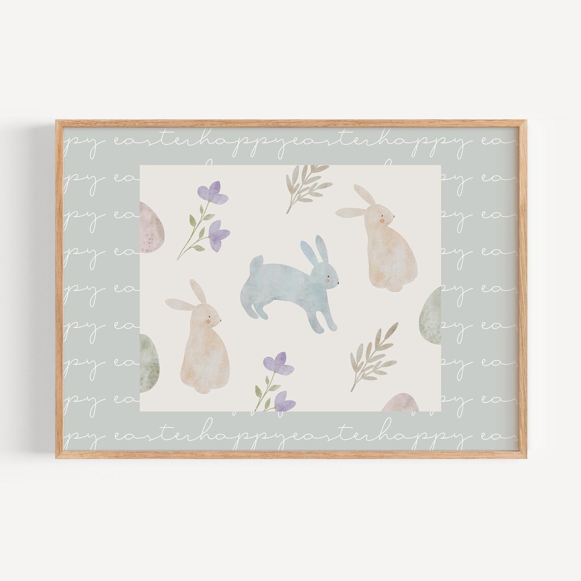 Easter Wall Art, Printable Easter Art, Easter Wall Decor, Easter ...