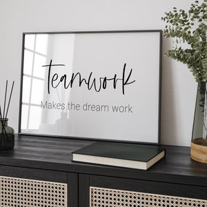 Team Office Decor, Office Gallery Wall Set of 8, Office Wall Art, Desk ...