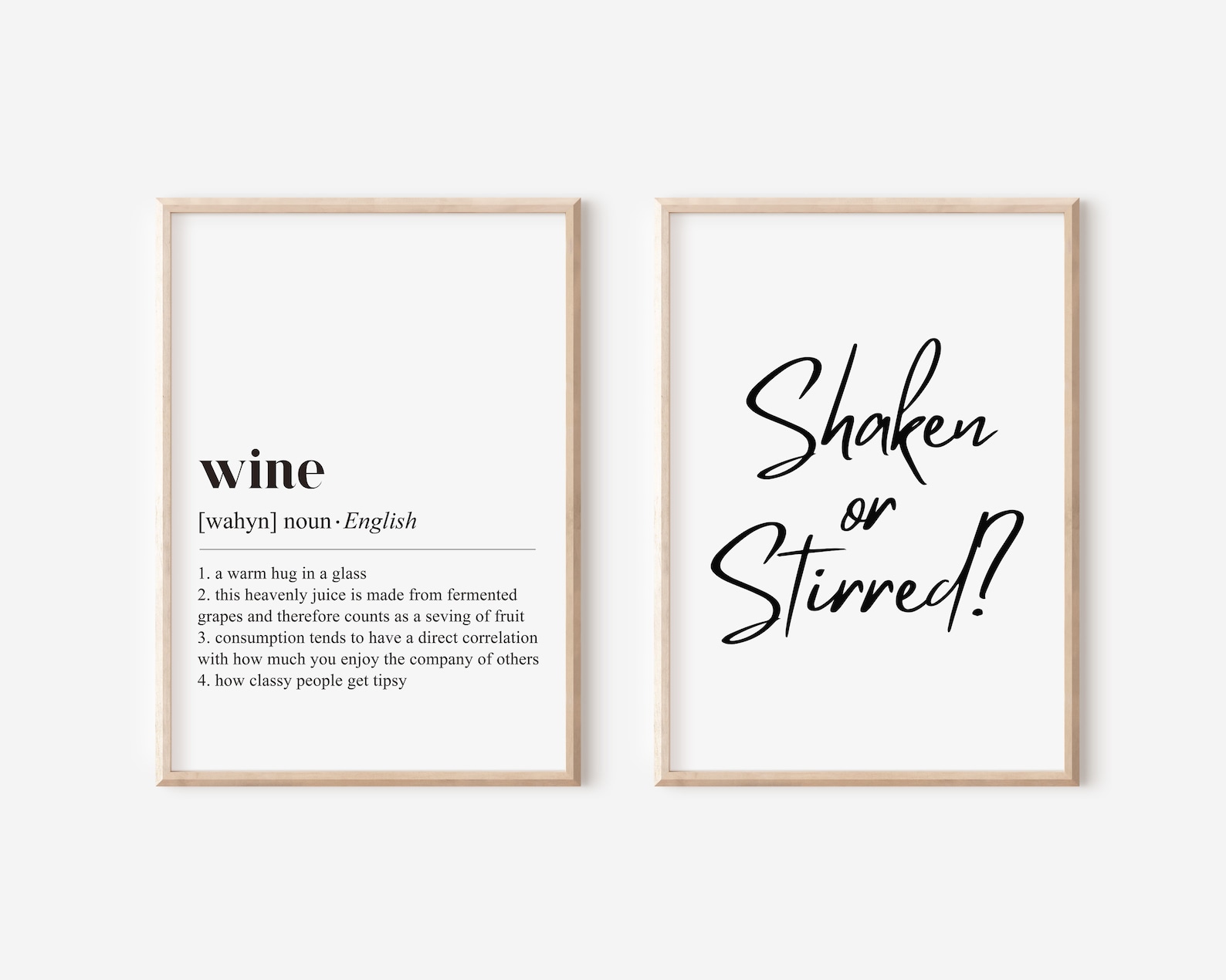 Bar Art Prints Set Bar Printable Bar Cart Decor Home Bar - Etsy
