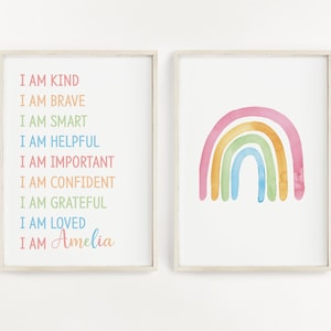 Rainbow Poster - Etsy