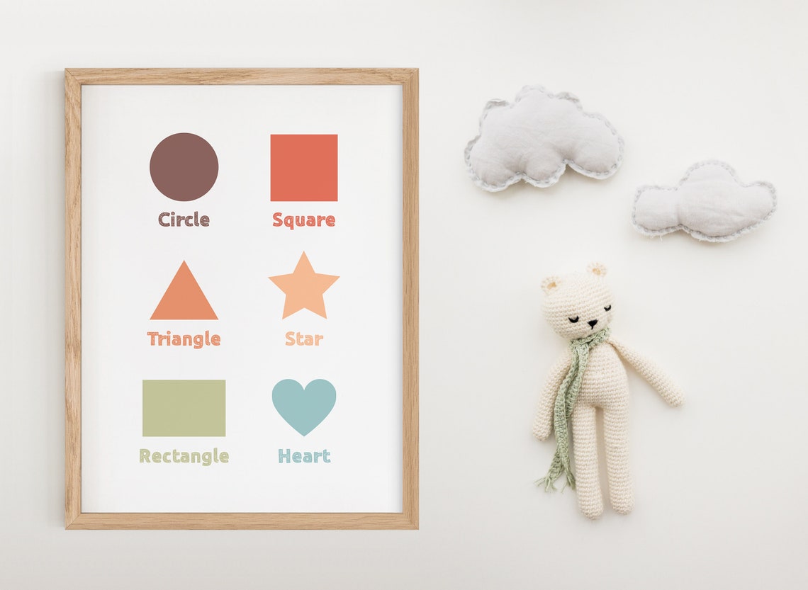 ABC Poster Nursery Wall Art Nursery Wall Decor Alphabet | Etsy