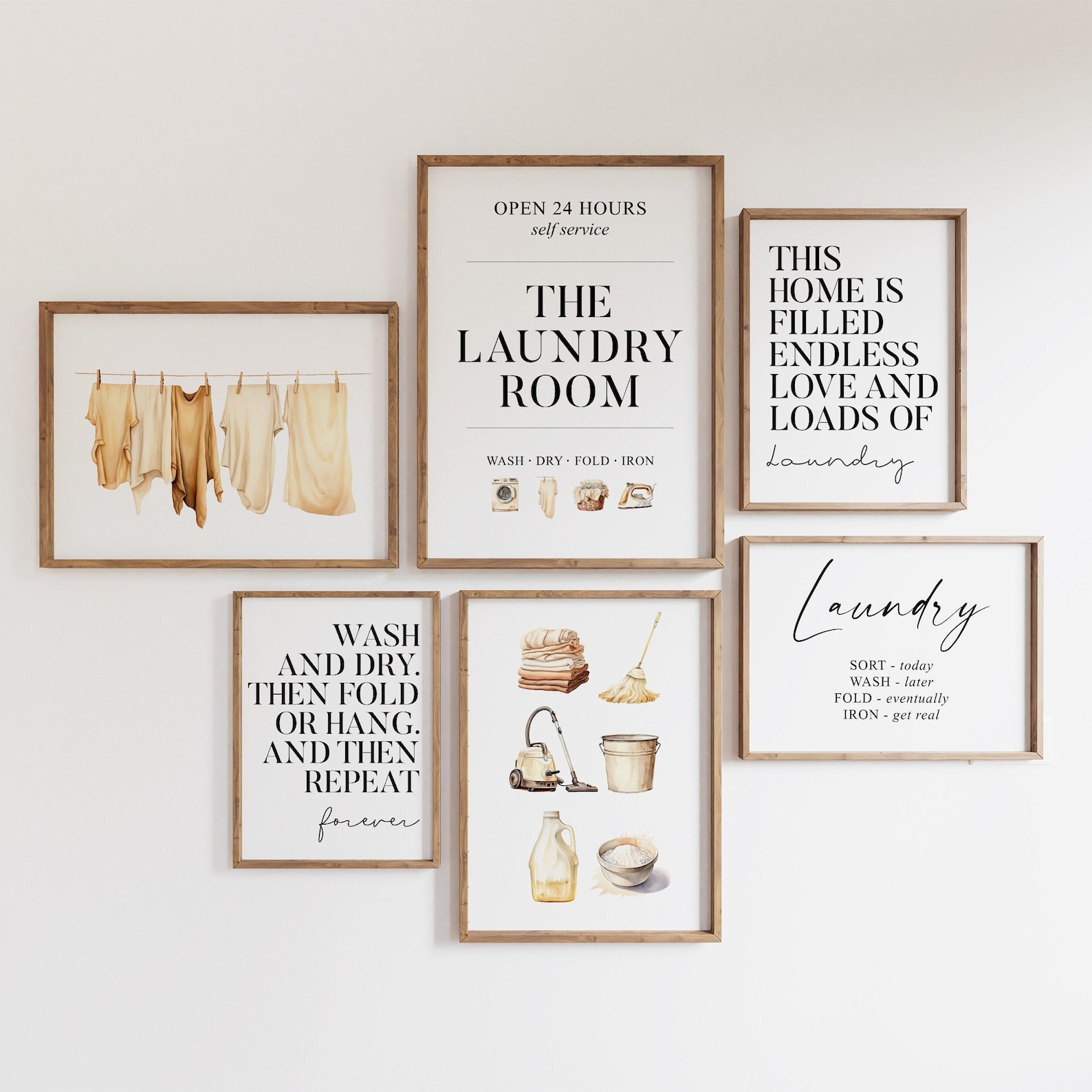 Laundry Room Decor, Laundry Room Poster, Laundry Sign, Laundry Wall Art ...