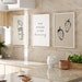 Kitchen Set of 8 Prints 6 Bonus Prints for Free, Kitchen Bundle Prints ...