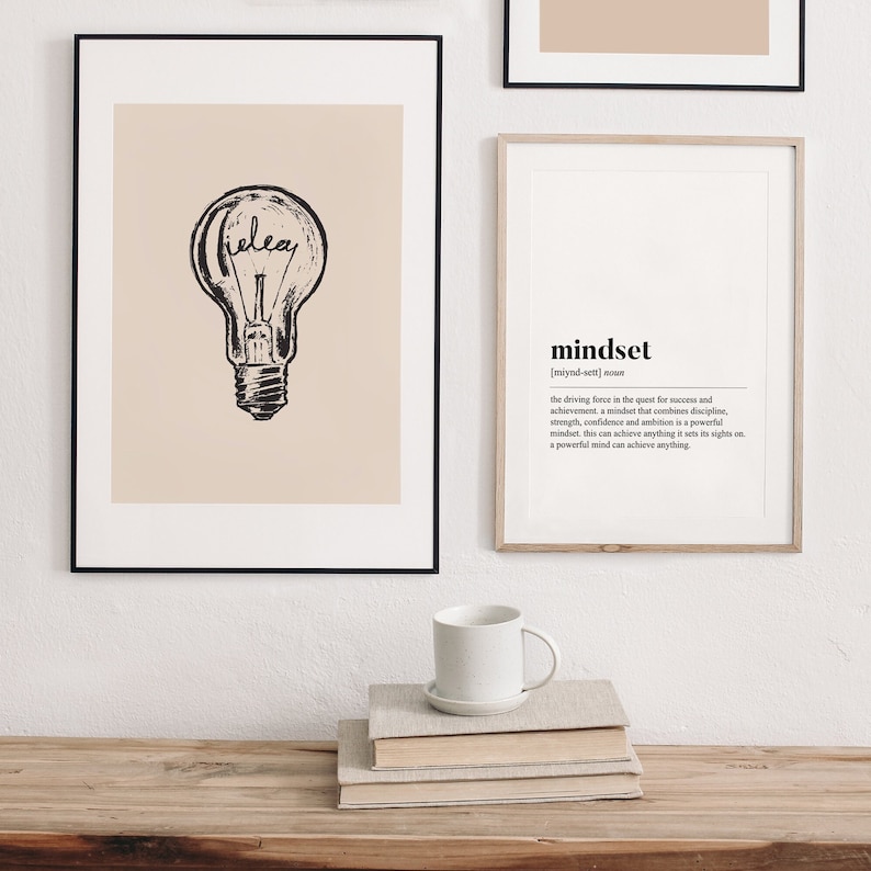 Home Office Wall Art Set, Office Print, Home Office Decor, Work From ...