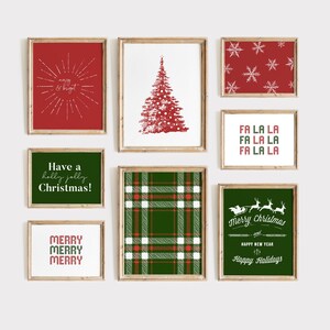 Christmas MEGA BUNDLE 54 Prints Included, Christmas Gallery Holiday ...