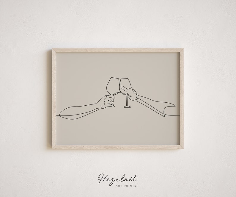 Bar Gallery Wall Art Bar Wall Art Set of 6 Bar Cart Print | Etsy