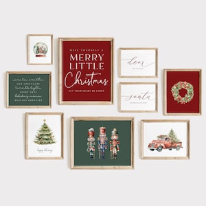 Christmas MEGA BUNDLE 54 Prints Included, Christmas Gallery Holiday ...